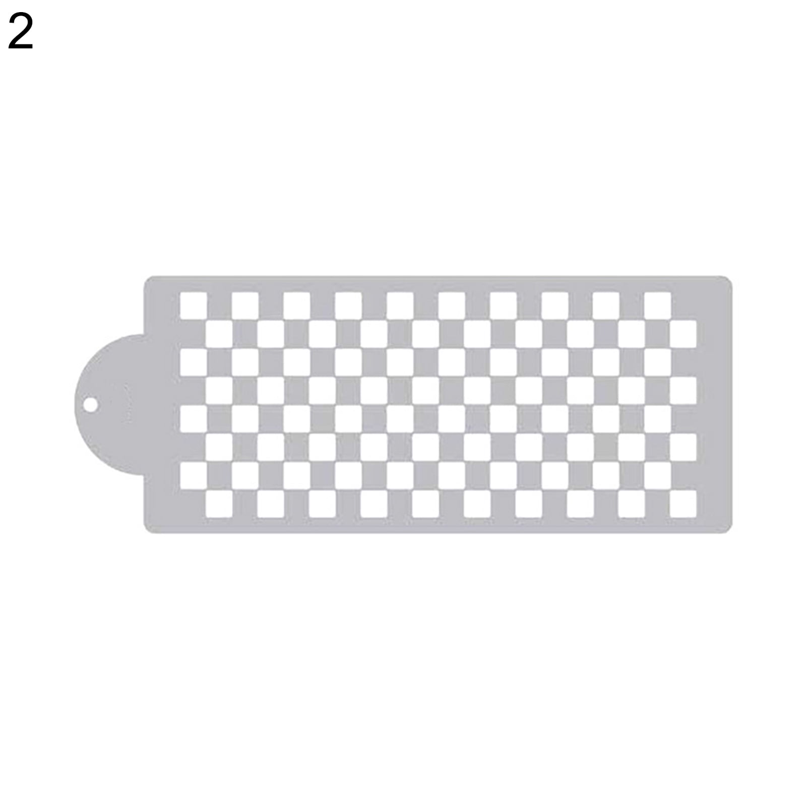 Trayknick Irregular Pattern Cake Decoration Template DIY PET Multi ...