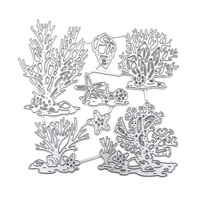 Coral Reef Ocean DIY Cookie Wall Craft Stencil Inch | lupon.gov.ph