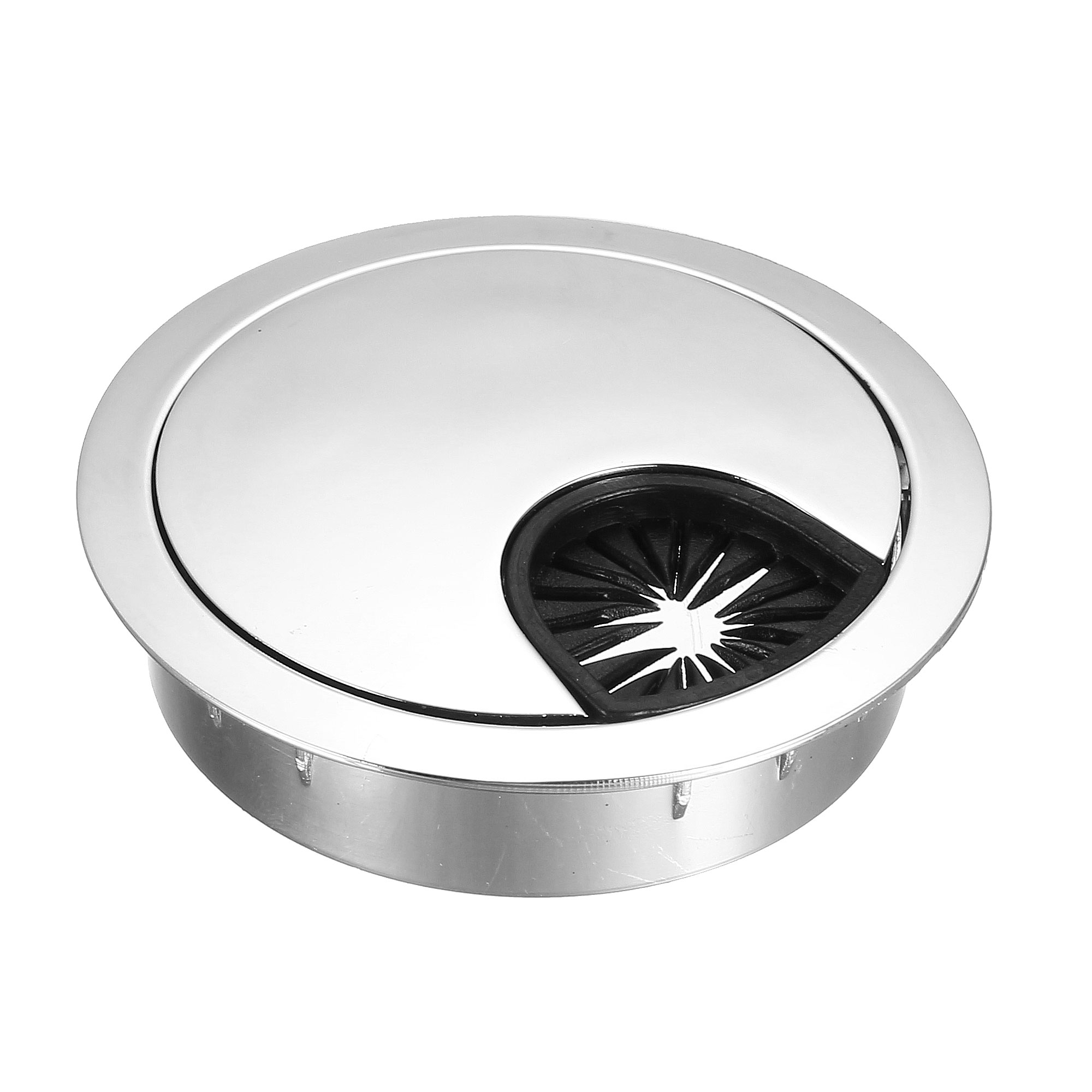 Cable Hole Cover 2 1 8 Inch Zinc Alloy Desk Grommet For Wire Organizer