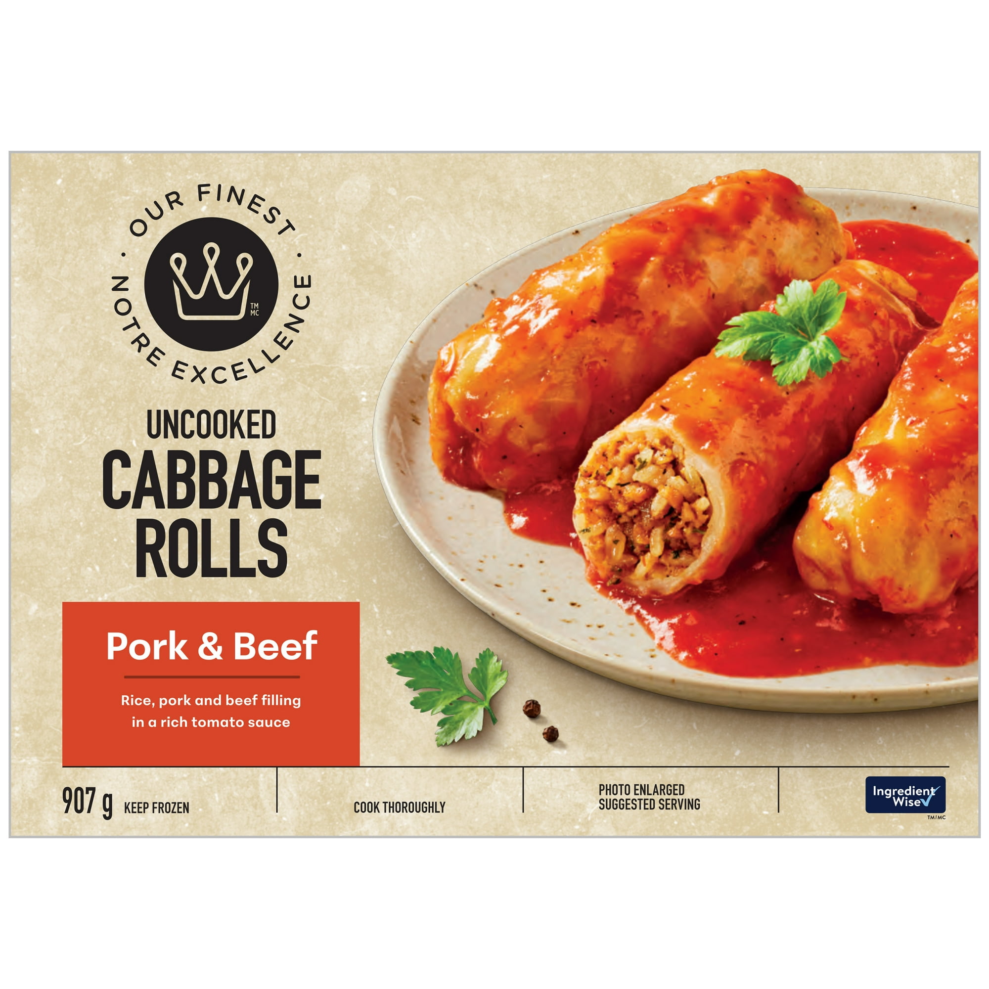 Click here for Our Finest Pork & Beef Cabbage Rolls Tray Of Cabba... prices