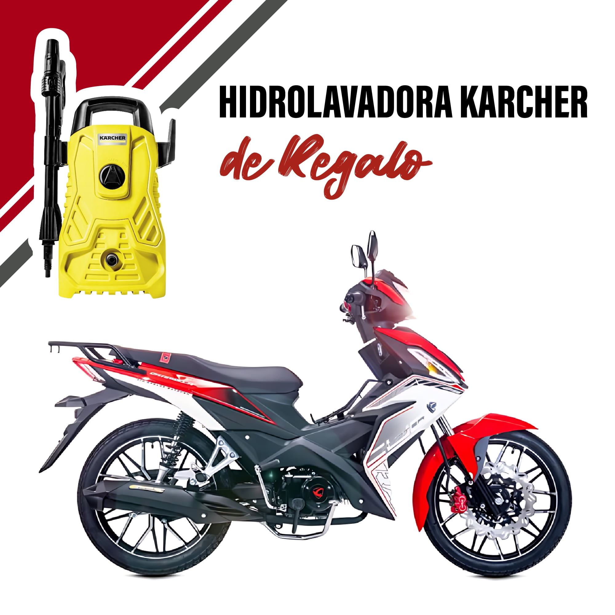 Motocicleta Carabela Hunter club 125 Transmisión Semiautomática 4 ...