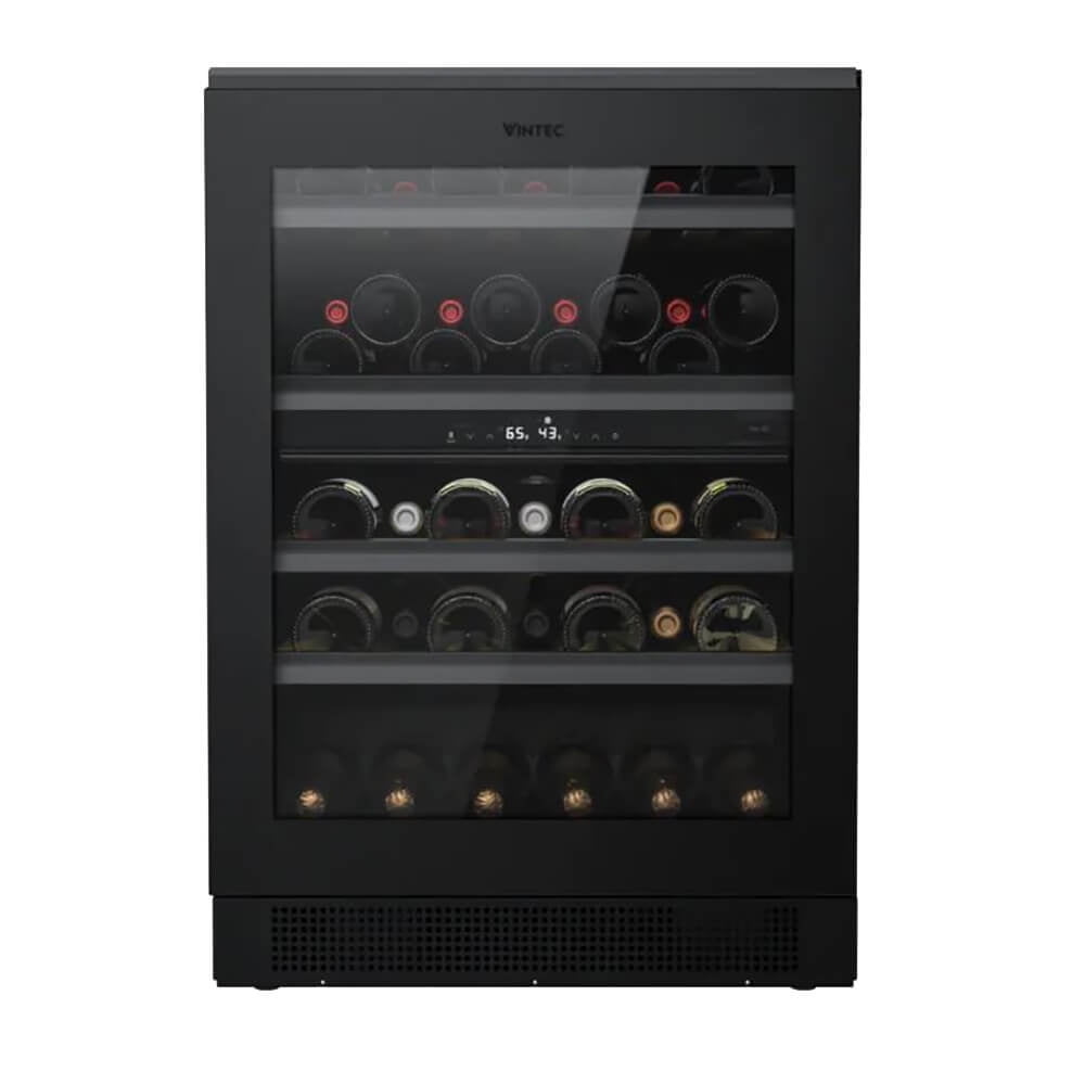 Vintec VWUD044BAB 44 Bottle Dual-Zone Wine Cabinet - Walmart.com