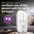 Philips AVENT Audio Baby Monitor DECT, White, SCD502/10 - Walmart.com