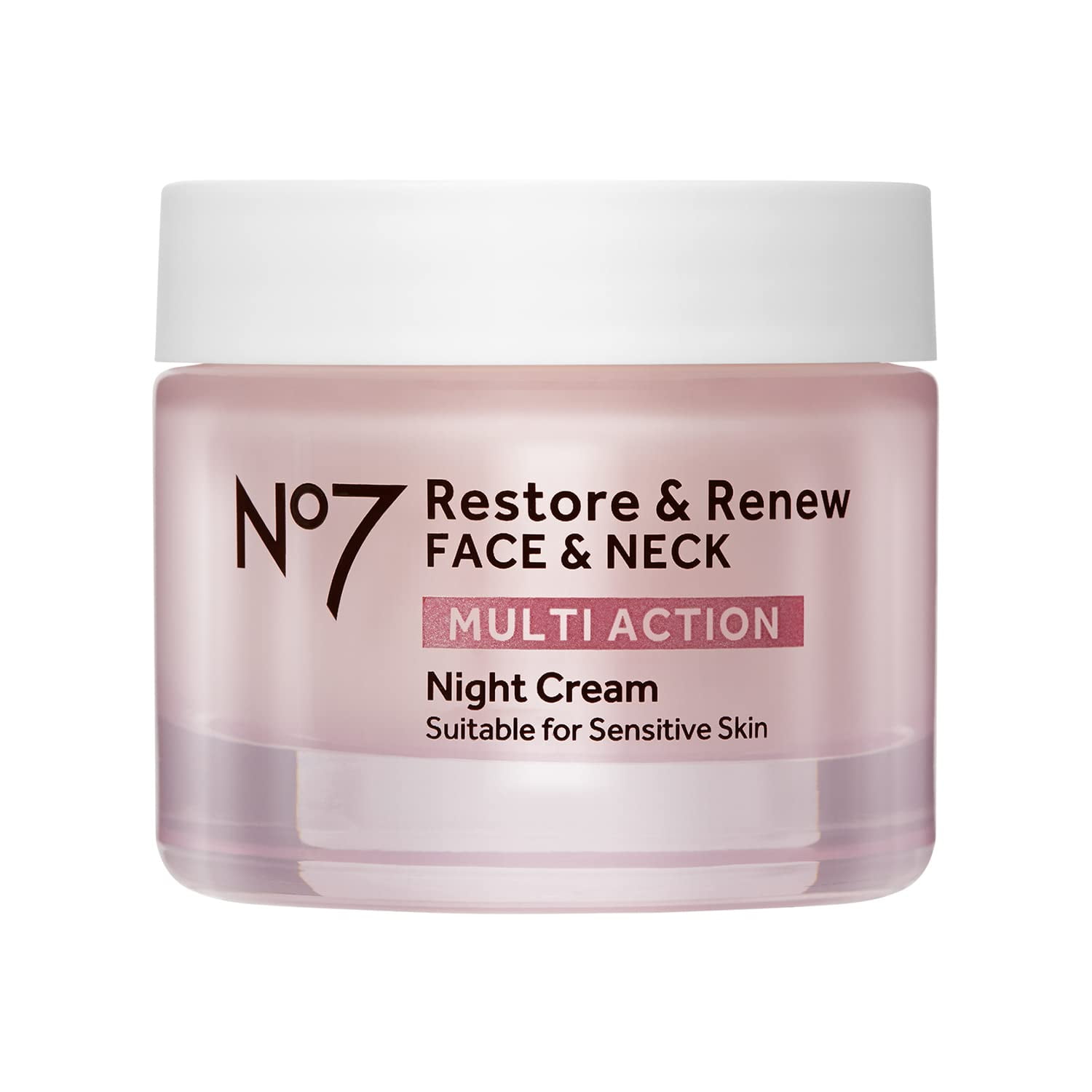 Click here for No7 Restore & Renew Multi Action Face & Neck Night... prices