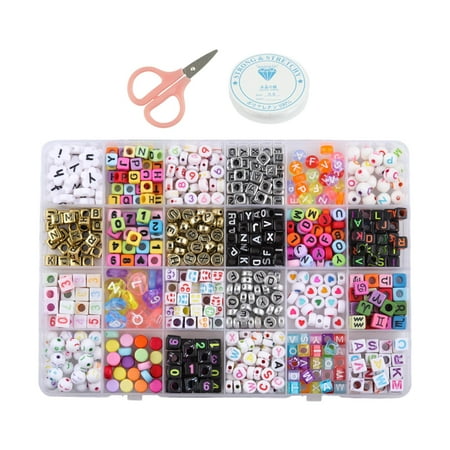 A-Z Bead Alphabet Round Beads Making Crafting Charm | Walmart Canada