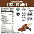 Viva Naturals Organic Cacao Powder 2 lbs Unsweetened Dark Chocolate ...