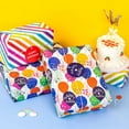 Birthday Wrapping Paper Sheet - 12 Sheets Folded Flat with 12 Gift Tags ...