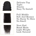 Deep Curly Ponytail Extensions Long Curly Wave Drawstring Fake Tail for ...