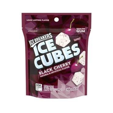 6 Pack | Ice Breakers Ice Cubes Sugar Free Gum, Raspberry Sorbet, 40 ...