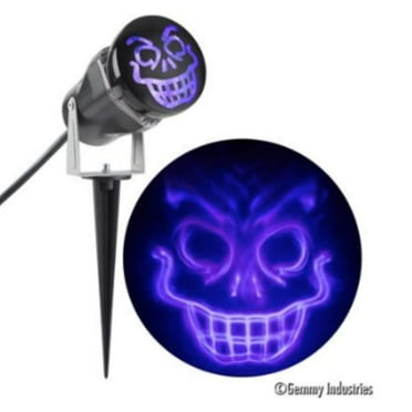 Gemmy Lightshow Projection Whirl-A-Motion Witch Halloween Decoration ...