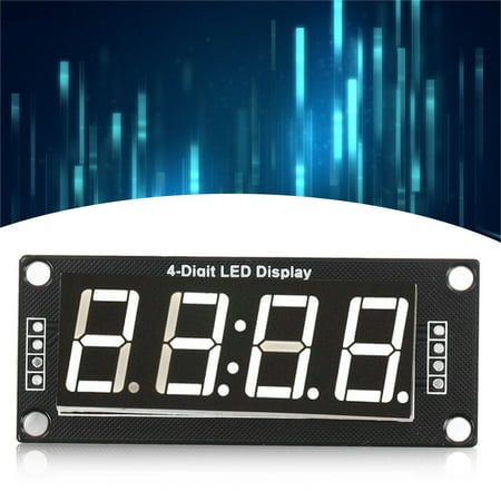 Fugacal 4 Digit Tube Segment Display,LED Digital Display Module 0.56in ...