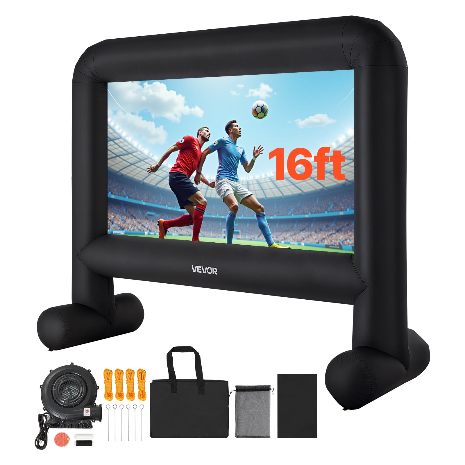 Click here for Vevor 16 Ft Inflatable Movie Screen 16:9 600d Movi... prices
