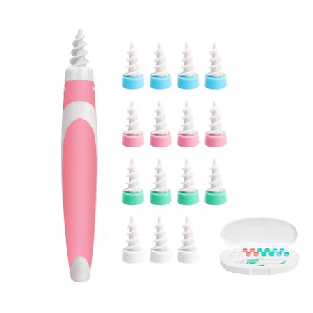 Ear Wax Remover, Q Grips Ear Wax Remover Rotating Ear Cleaner, 360 ...