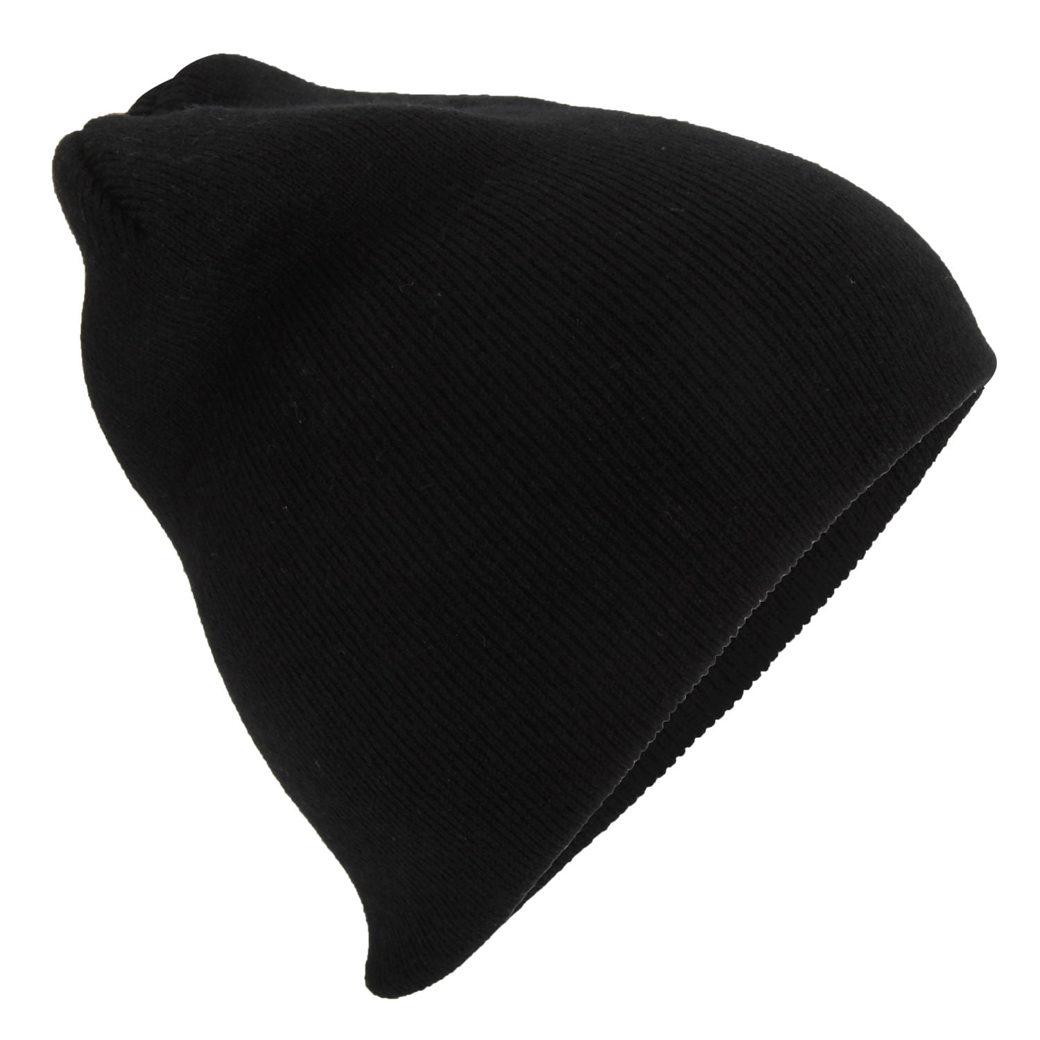 Click here for Beechfield Plain Basic Knitted Winter Beanie Hat O... prices