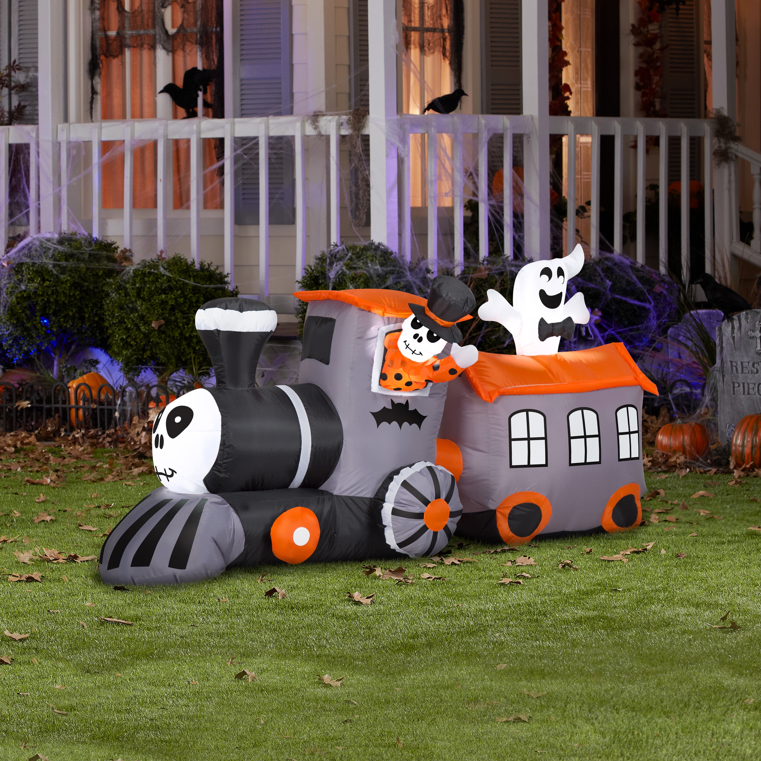 Buy Airblown Inflatables 6FT Halloween Inflatable Fun Haunted Ghost ...