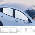 Magnetic Car Window Sunshade, Titanium Silver Reflective Side Window ...