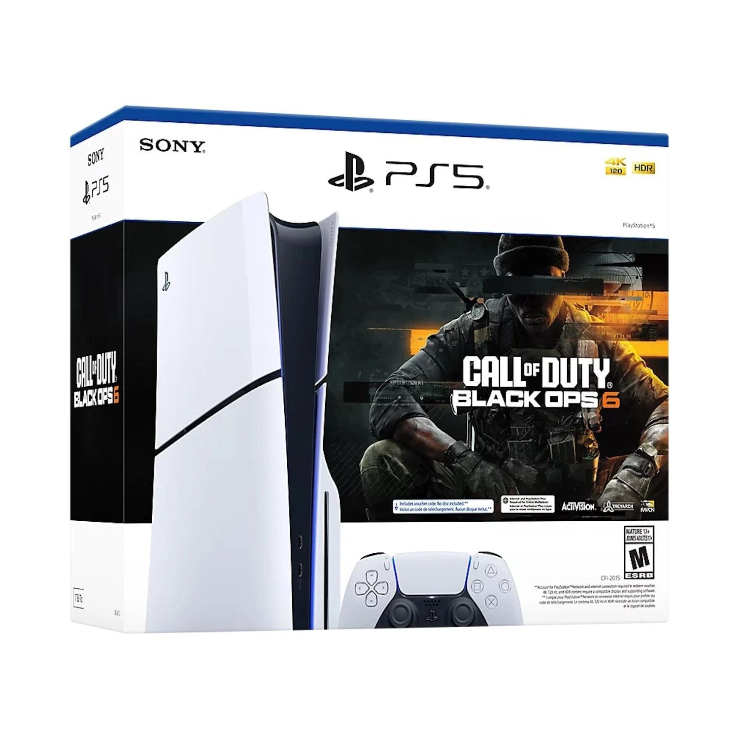New (Damaged Box) - PlayStation PS5 Slim 1TB Disc Console Call of Duty ...