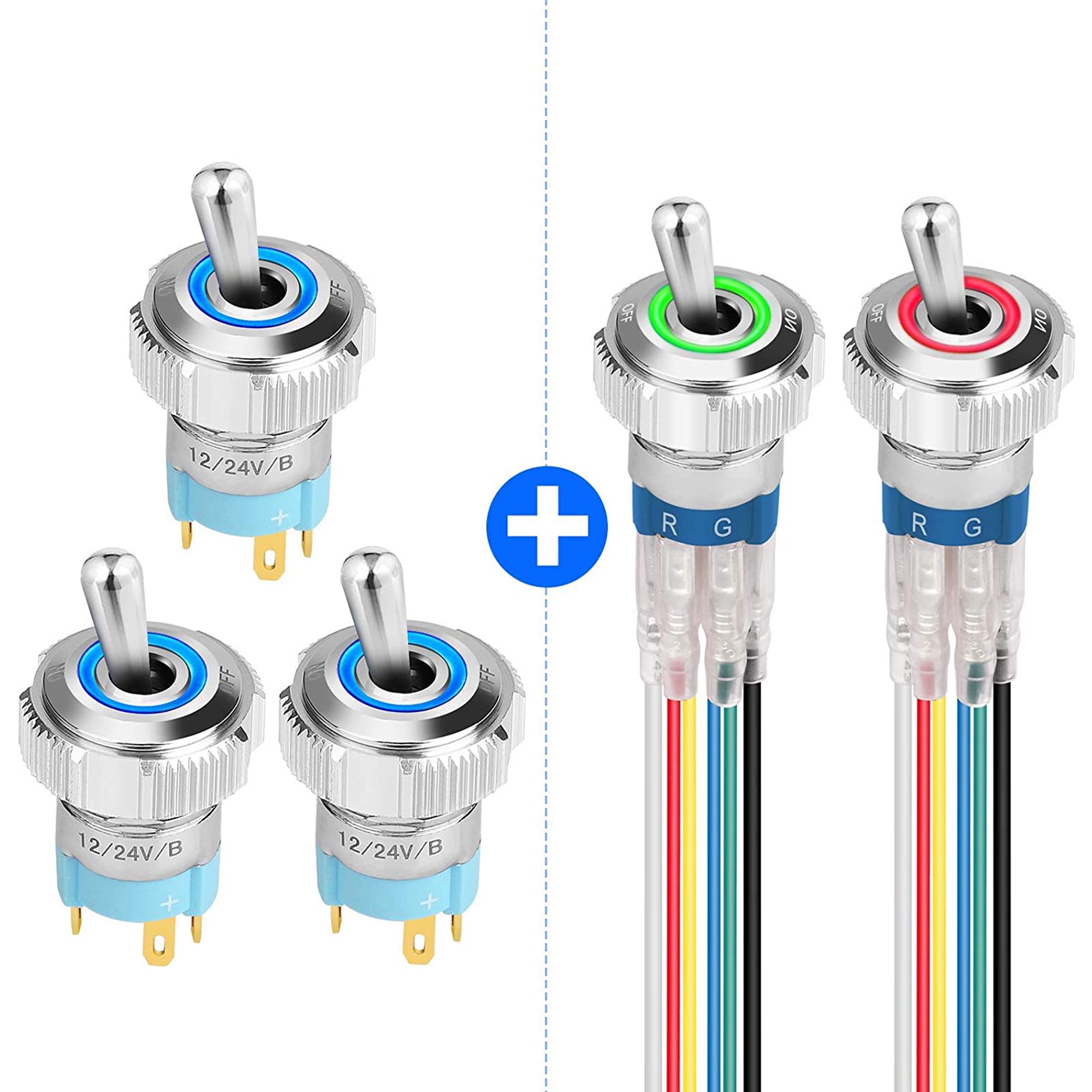 Wiring A 12v Lighted Toggle Switch | Shelly Lighting