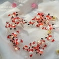 20 LED Santa String Lights, Battery Operated, Indoor/Outdoor Christmas ...
