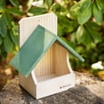Navaris Pine Wood Small Bird Nesting Box - Suitable for Robin ...