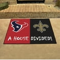 NFL Texans-Saints House Divided Rug 33.75x42.5 - Walmart.com