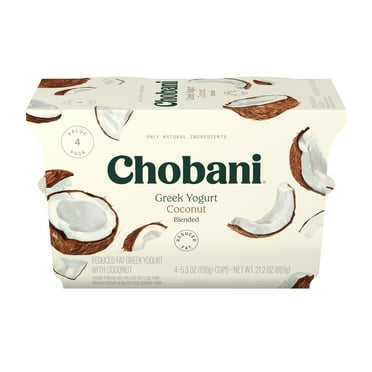 Chobani 20G Protein Low-Fat Greek Yogurt Cherry Berry 6.7oz 4 Pack ...