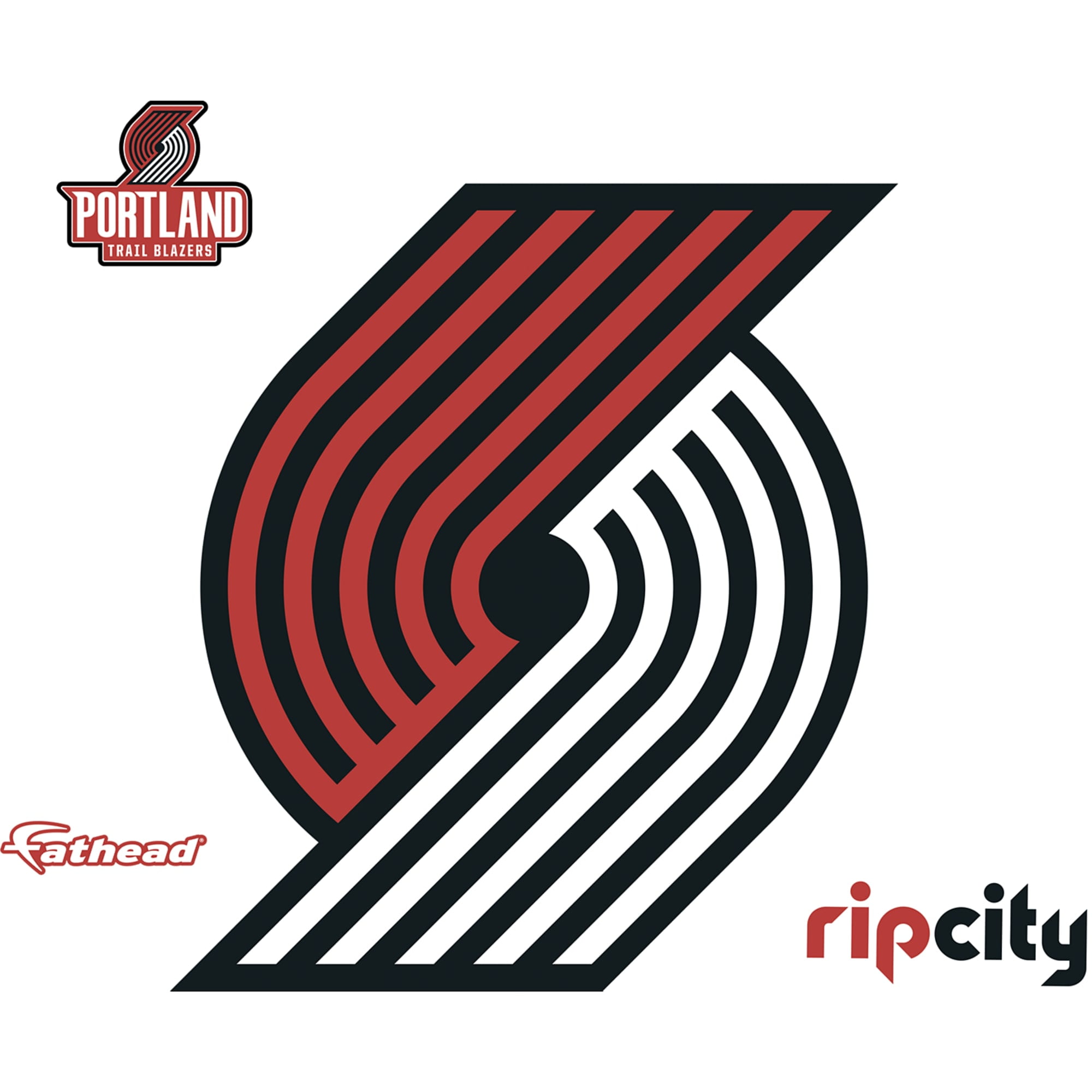 Blazers Rip City Logo