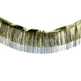 Way To Celebrate 9ft Gold and Hologram Silver Foil Party Fringe Banner ...