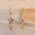 DESIGNICE Clip on Earrings for Women, Flower Sparkly Crystal, Elegant ...