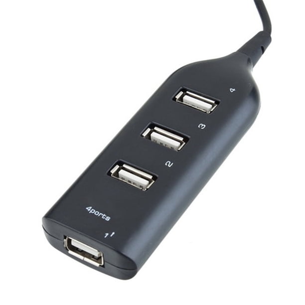 Hub Distributor 4-port USB 2.0 PC Smartphone High Speed Plug Socket ...