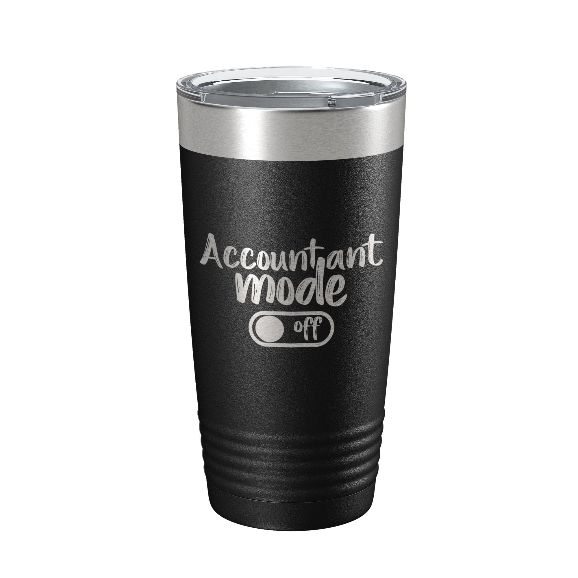 Accountant Mode Off Tumbler Travel Mug Insulated Laser Engraved CPA ...