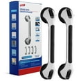 TAILI 2 Pack Shower Handles for Elderly, Grab Bars for Bathroom, 16.8 ...
