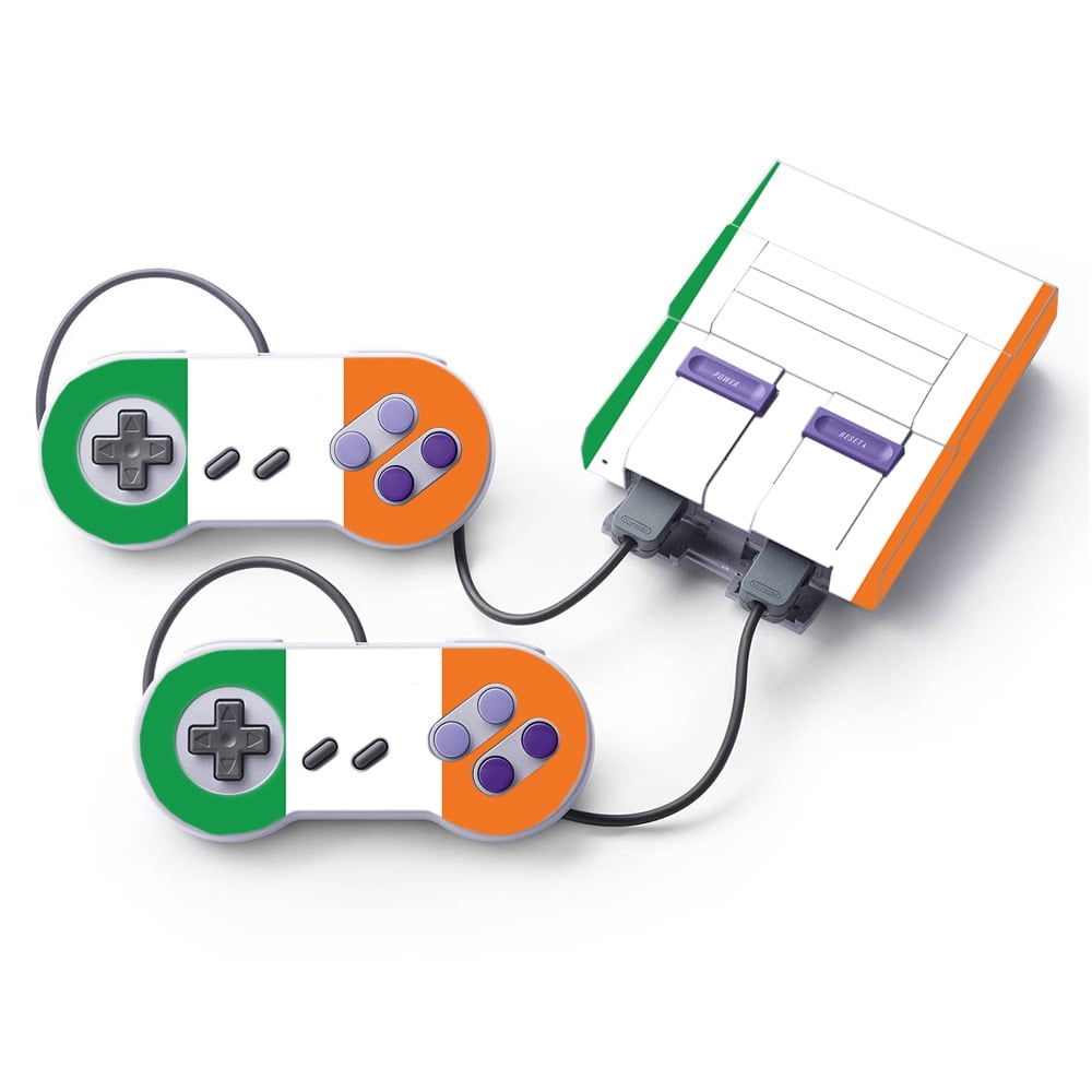 Skin Decal Wrap Compatible With Nintendo Super NES Classic Sticker ...