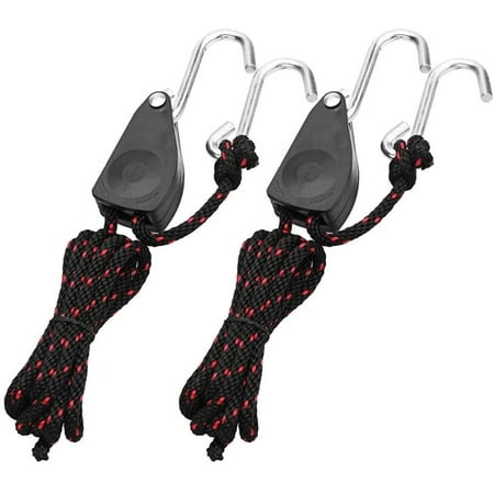 2 Pcs 1/4 Inch Rope Ratchet Kit Large Bearing Capacity Adjustable ...