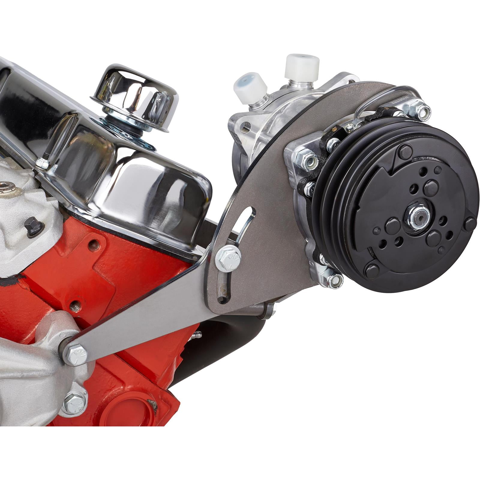 Vintage Air 15410-VCB Side Mount A/C Compressor Bracket, SBC, LH ...