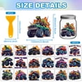 18Pcs Plastic Silhouette Paper for Lighting Decoration Paper Cut Light ...