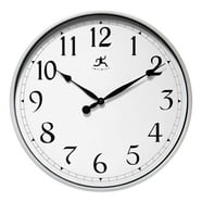 Infinity Instruments Sofia Brown Traidtional Analog Display Silent 12-inch Wall Clock - Walmart.com