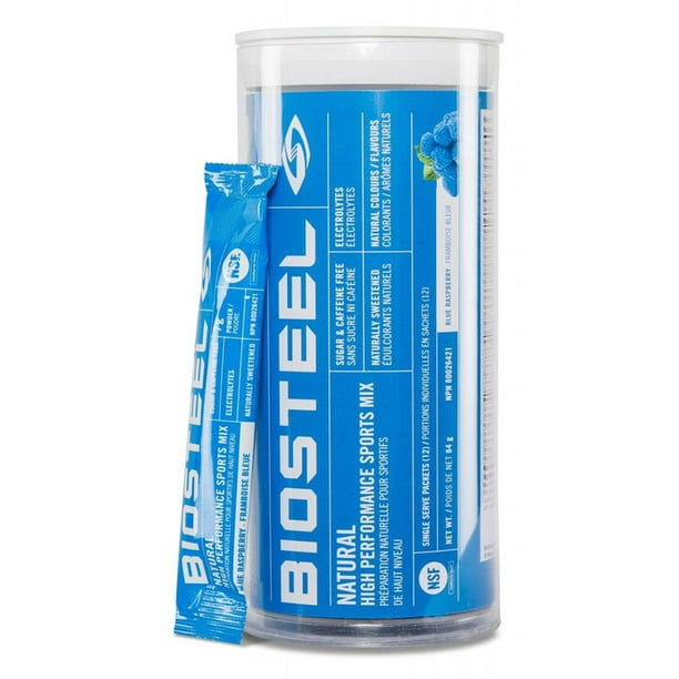 BIOSTEEL SPORTS Hydration Mix (Blue Raspberry - 140 gr) - Walmart.ca