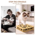 Cat Nail File Scratcher Box with 5 Sandpaper Pads & 4 Bell Balls ...