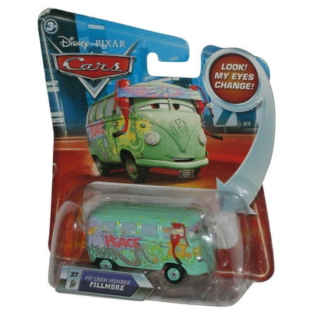 Disney Movie Cars Lenticular Eyes Change Pit Crew Member Fillmore Toy ...