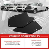 4x Fender Liners Seal Flaps Guard Splash Shield For Toyota Sequoia ...