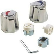 Delta Pair of Bonnet Nuts for Two Handle Kitchen or Bathroom Faucets in ...