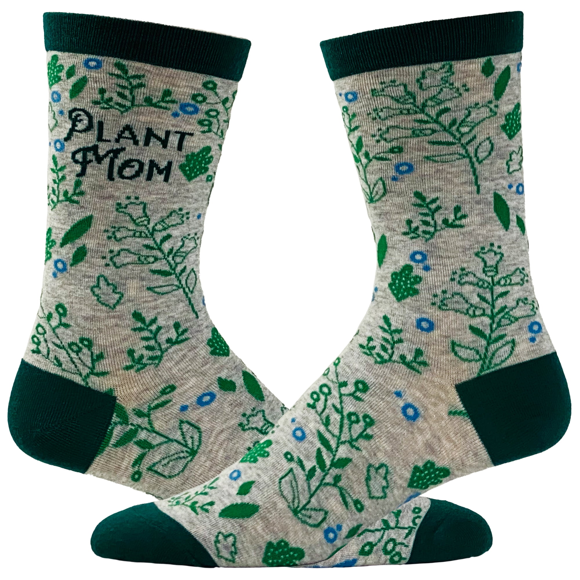 Click here for Crazy Dog T-Shirts Womens Plant Mom Socks Funny Ga... prices