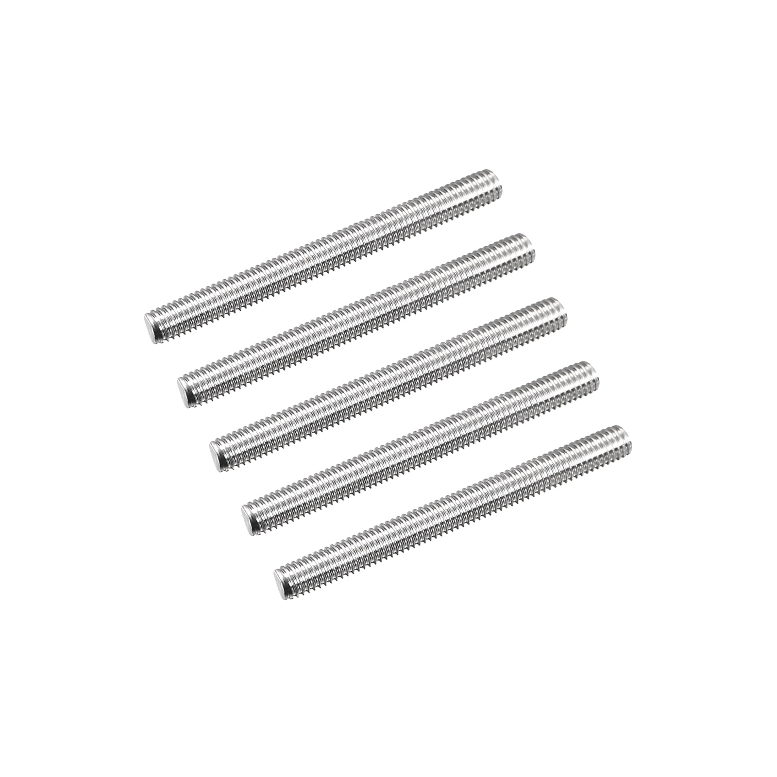 Uxcell Fully Threaded Rod M5 x 50mm 0.8mm Thread Pitch 304 Stainless ...
