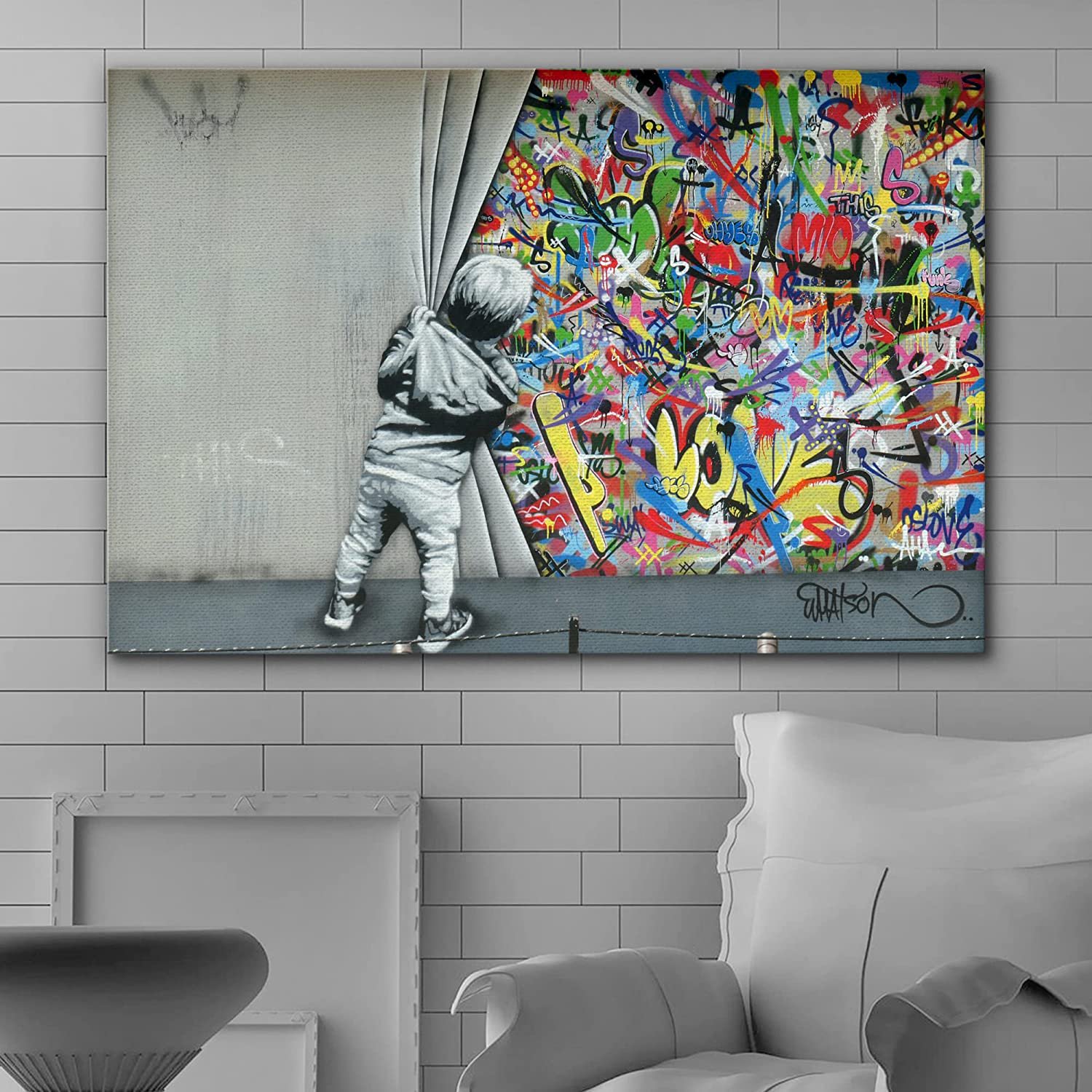 Spray Paint Street Art Banksy