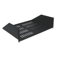 2POST RELAY RACK SHELF 7IN VENTED FLANGES UP FIXED - Walmart.com