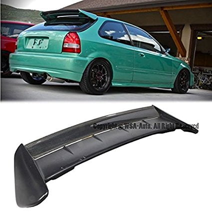EOS Body Kit Rear Wing Spoiler - For Honda Civic 3 Door Hatchback EK9 ...