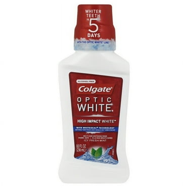 COLGATE OPTIC WHITE MOUTHWASH 8 OZ, 3 pack - Walmart.com