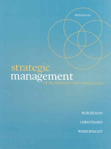 Pre-Owned Strategic Management of Technology and Innovation (Hardcover ...