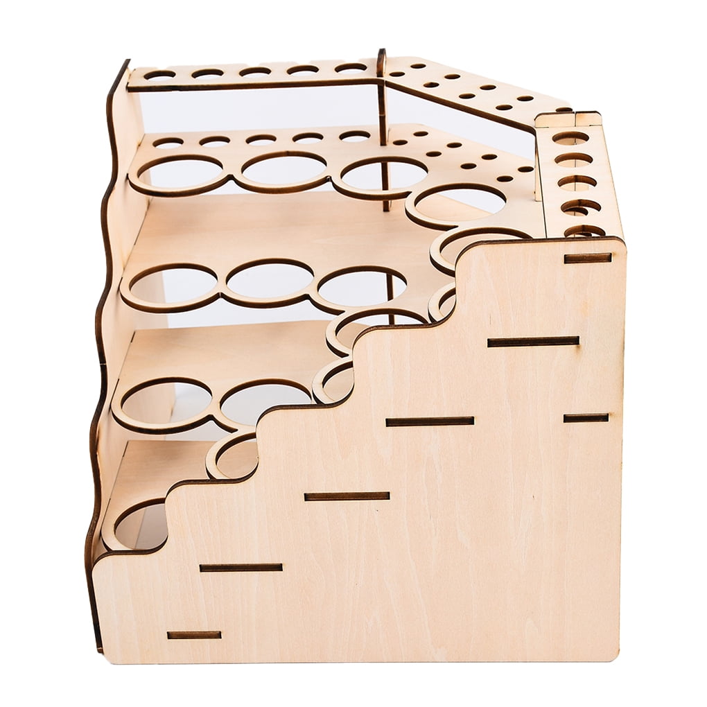 Model Paint Storage Organizer Craft Pigment Holder Simple Store Shelf ...